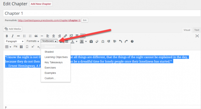 Tables And Textboxes Pressbooks User Guide 9528